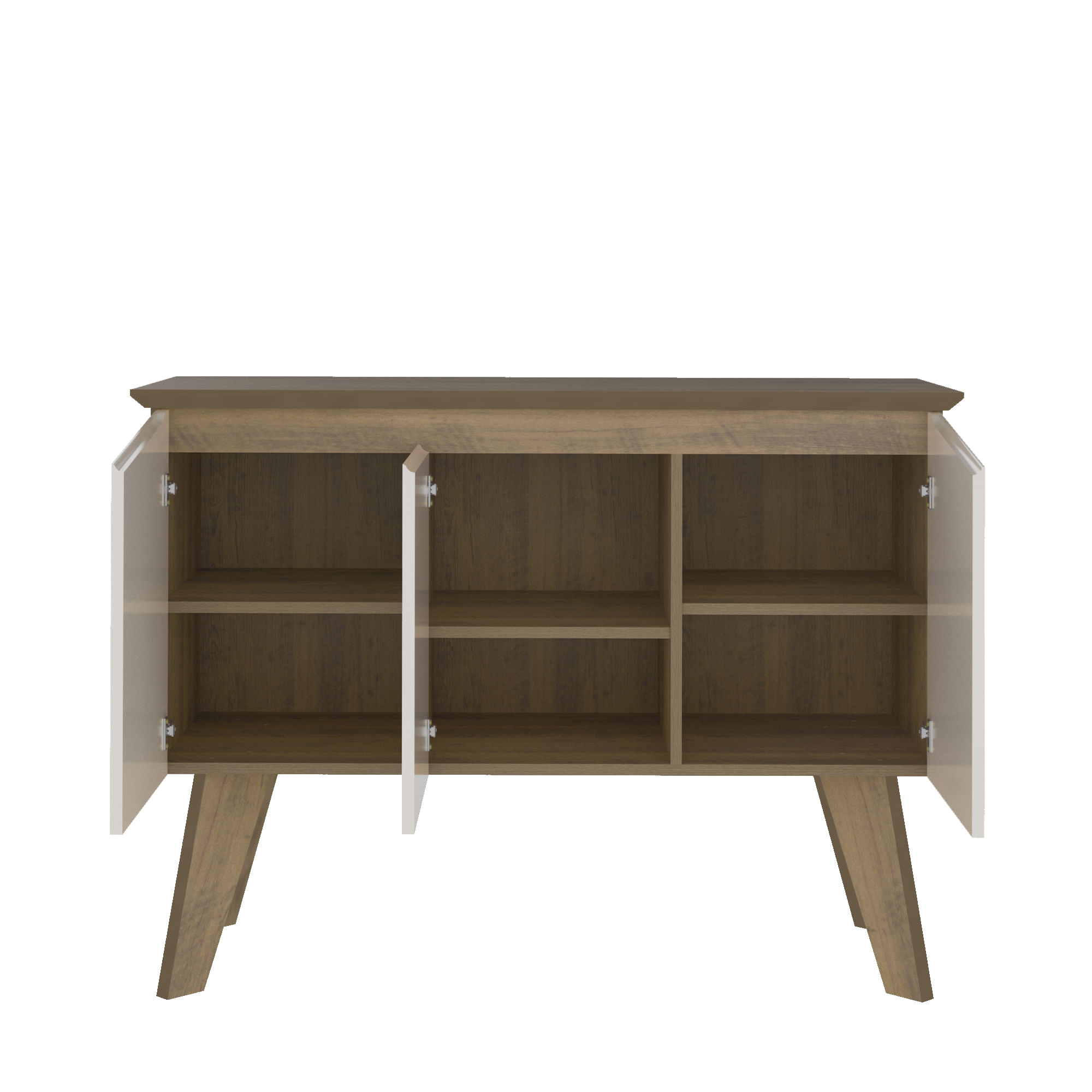 Buffet Artely Oásis Cor Pinho C/Off White - Oggi Móveis