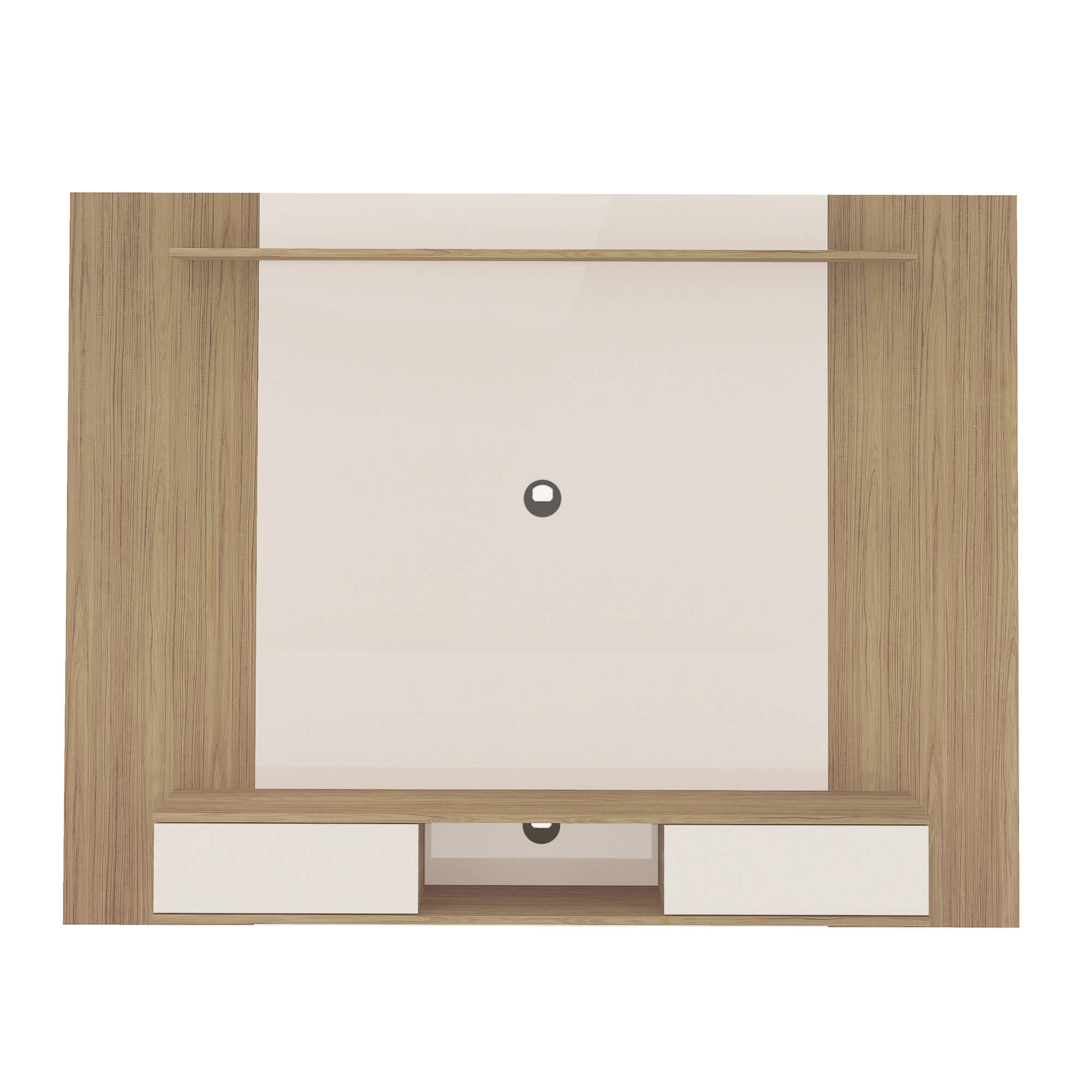 Painel para TV até 65 Polegadas 3 Nichos 2 Prateleira Artely Nevada ...